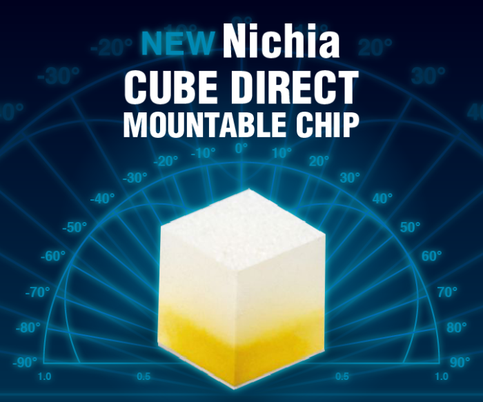 New Nichia Cube Direct Mountable Chip - Welt Electronic
